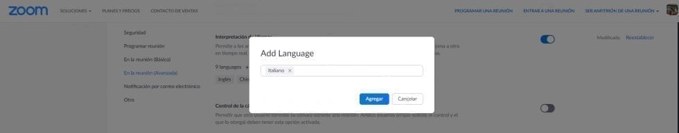 Interpretación simultánea con Zoom: cómo configurar la función